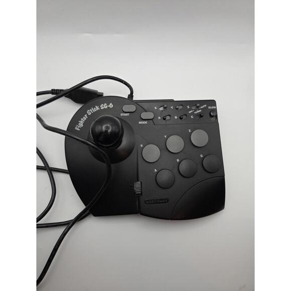 Video Games & Consoles | Sega Genesis Asciiware Fighter Stick Sg6 ...